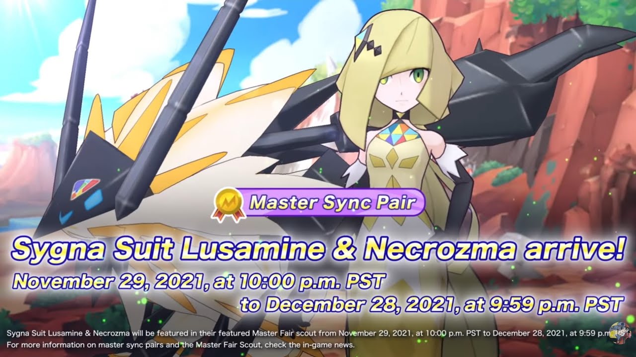 Pokemon Masters EX: SS Lusamine & Ultra Necrozma Stats & Moveset ...