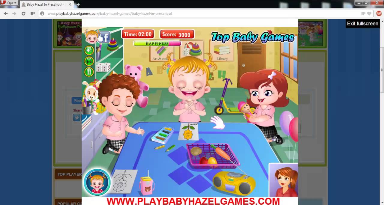 Baby Hazel Preschool - YouTube