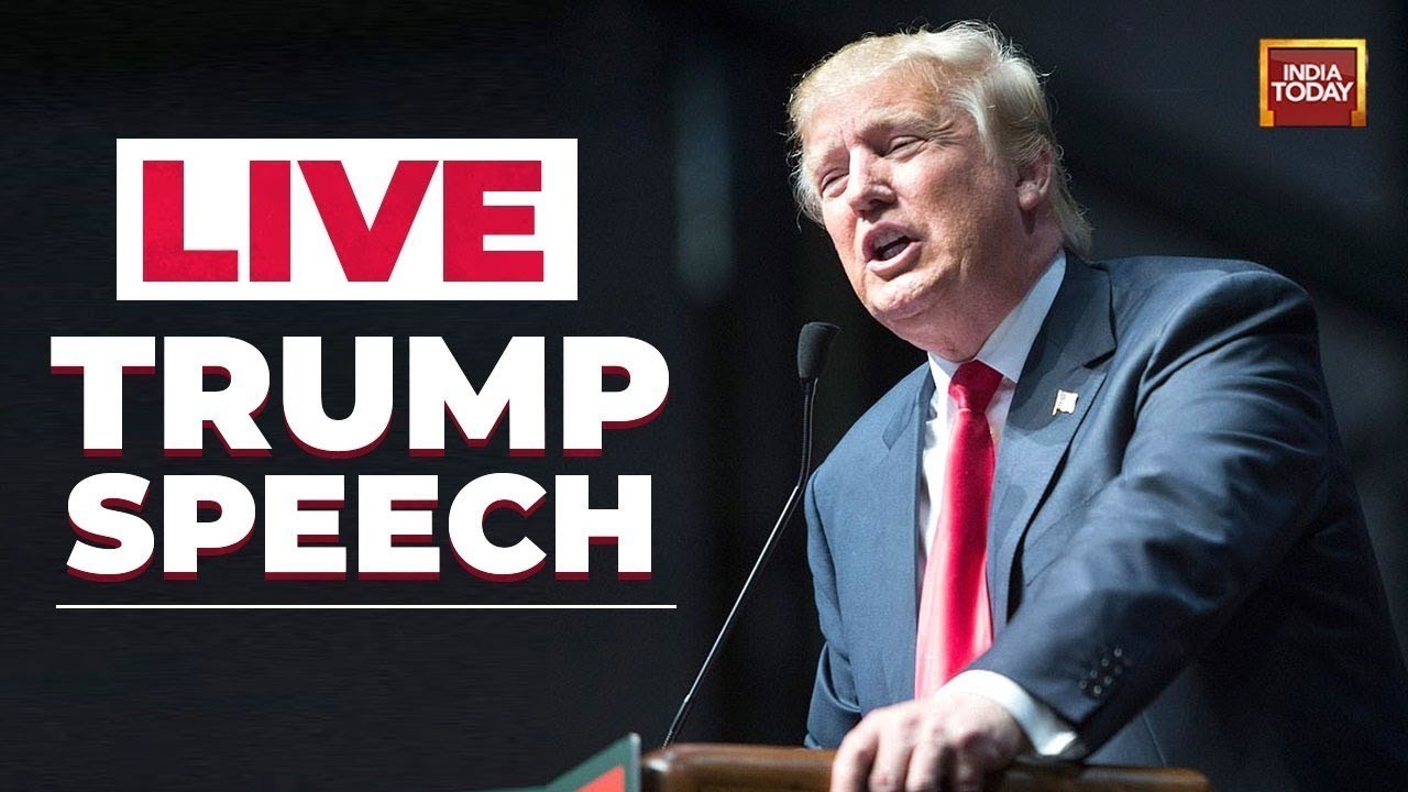 LIVE | Donald Trump Gives Remarks On Crime in Howell, Michigan LIVE| US ...