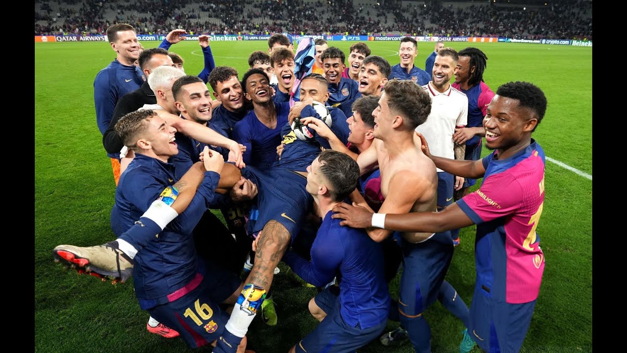 RAPHINA BALLON D'OR , LE BARCA EÉCRASE LE BAYERN !! ILS SE SONT AMUSÉS ...