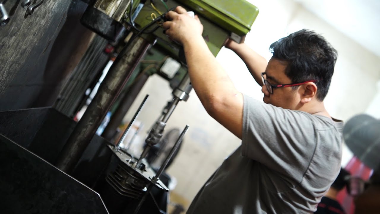 Proses Pemasangan Boring Silinder Ke Dalam Blok Mesin - kursus korter ...