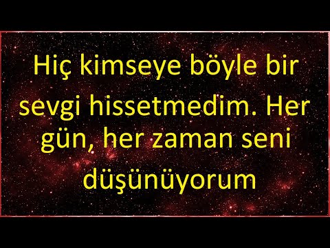 meleklerden mesaj: Hiç kimseye böyle bir sevgi hissetmedim. Her zaman seni düşünüyorum