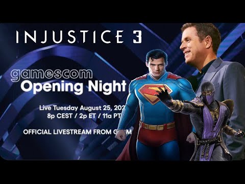 Injustice 3 Gamescom Teaser Will NRS Reveal Their Next Game Today Or Could It Be The MK9 Remaster