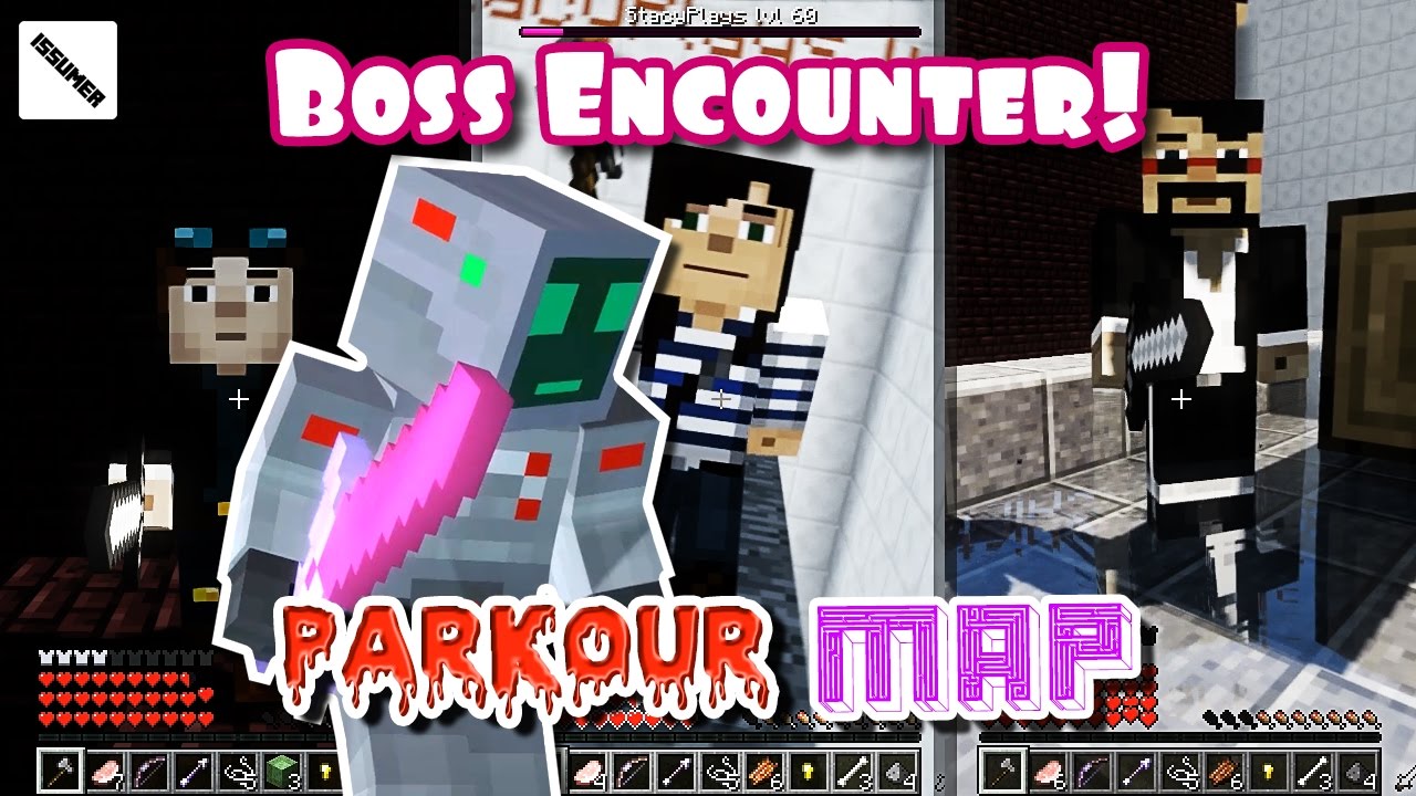 BOSS ENCOUNTER: KILL or BE KILLED - MCSM Parkour Map (Minecraft Story ...
