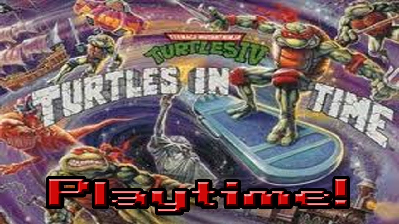 Playtime! TMNT Turtles in Time - Time Travel Dude - YouTube