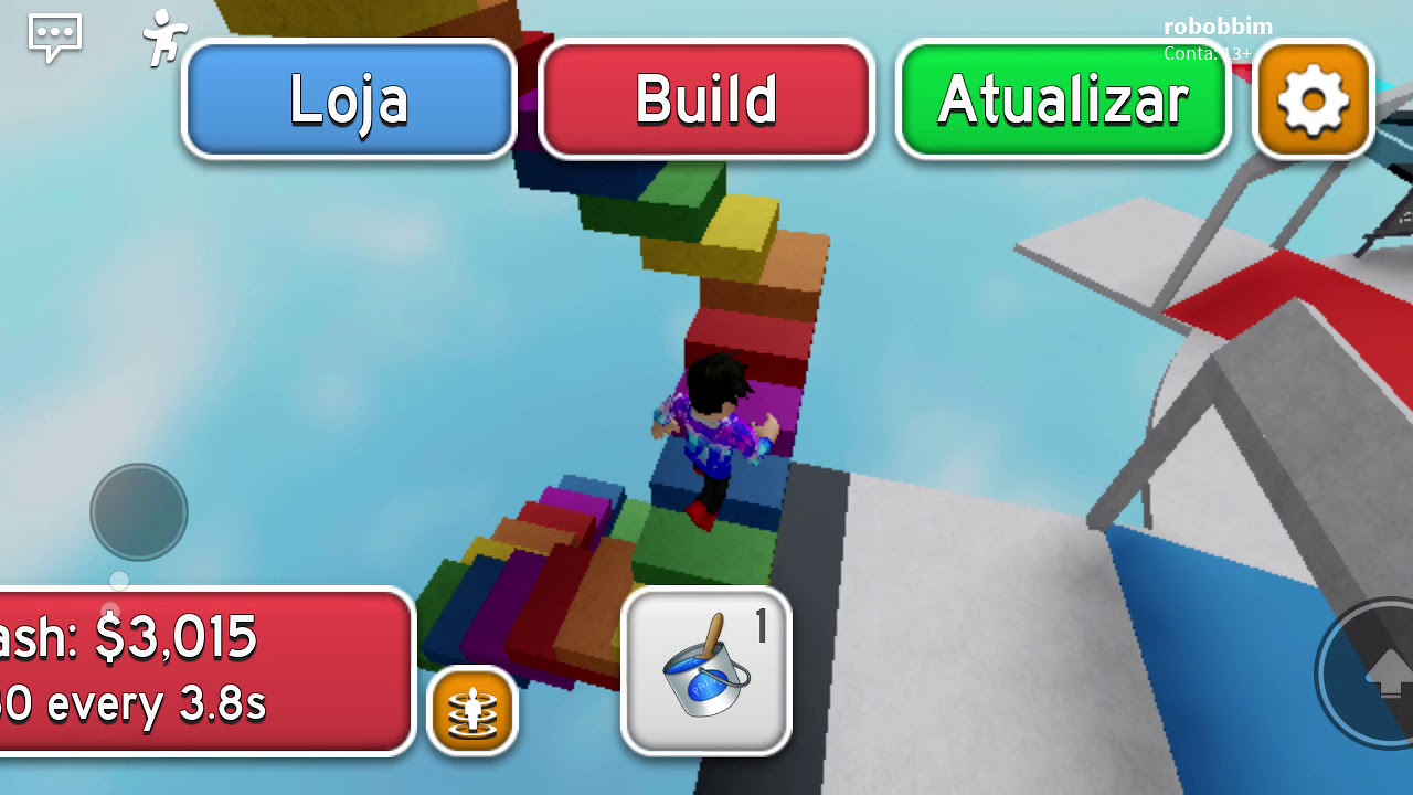 Meu OBBY no Roblox (Obstacle Paradise) - YouTube