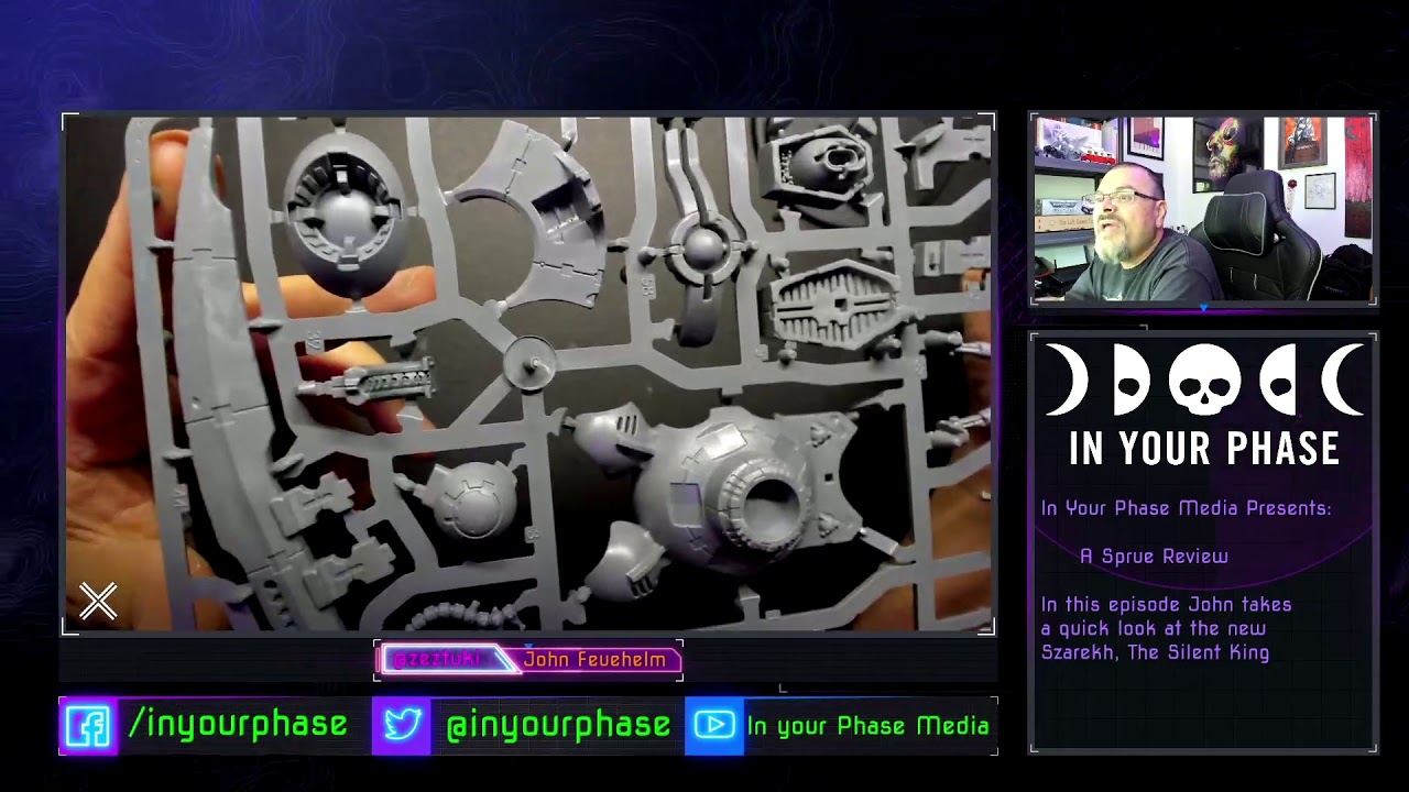 Sprue Review Necrons - The Silent King - YouTube