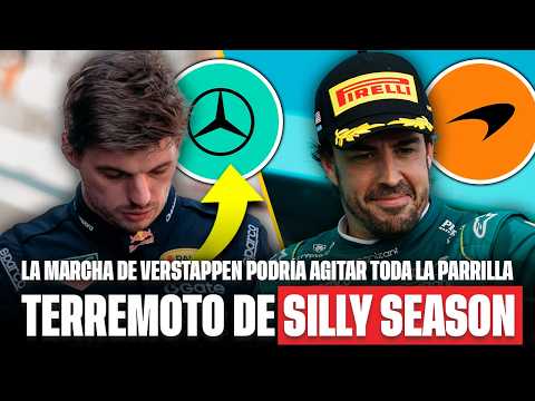 ¡ÚLTIMA HORA! ALONSO PODRÍA VOLVER A McLAREN SI VERSTAPPEN FICHA POR MERCEDES