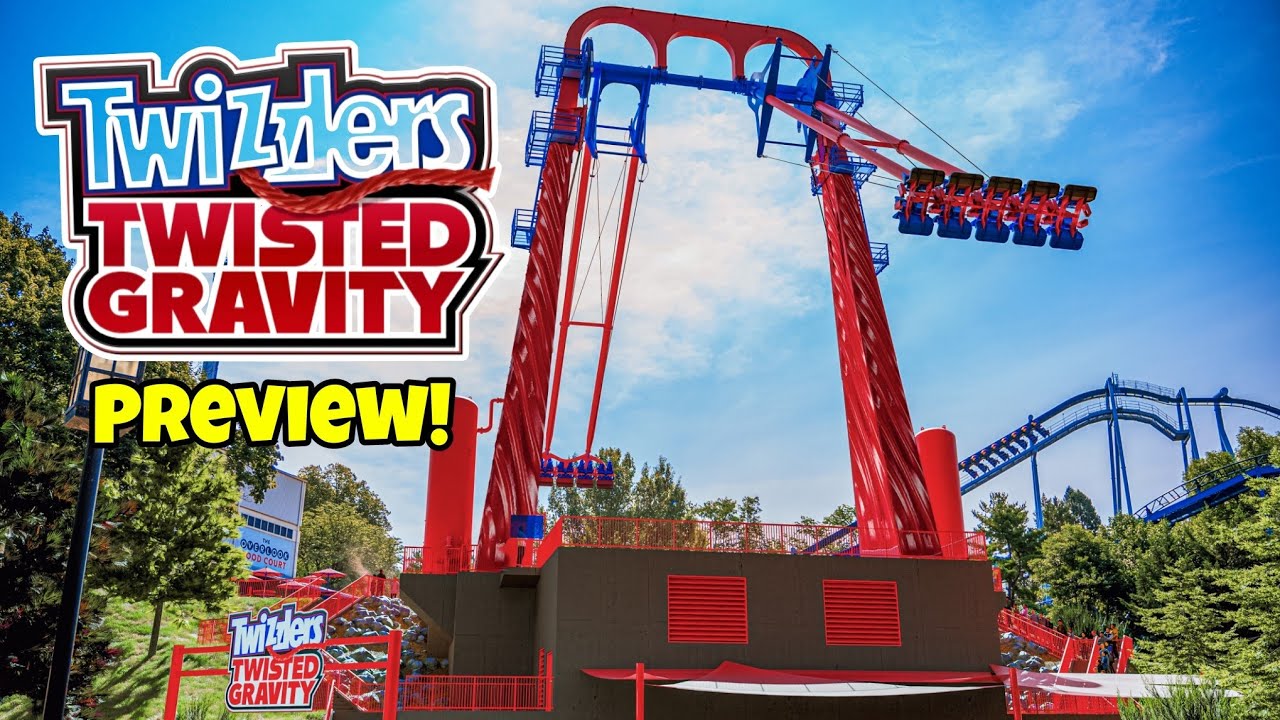 WORLD'S TALLEST SCREAMING SWING Twizzlers Twisted Gravity at ...