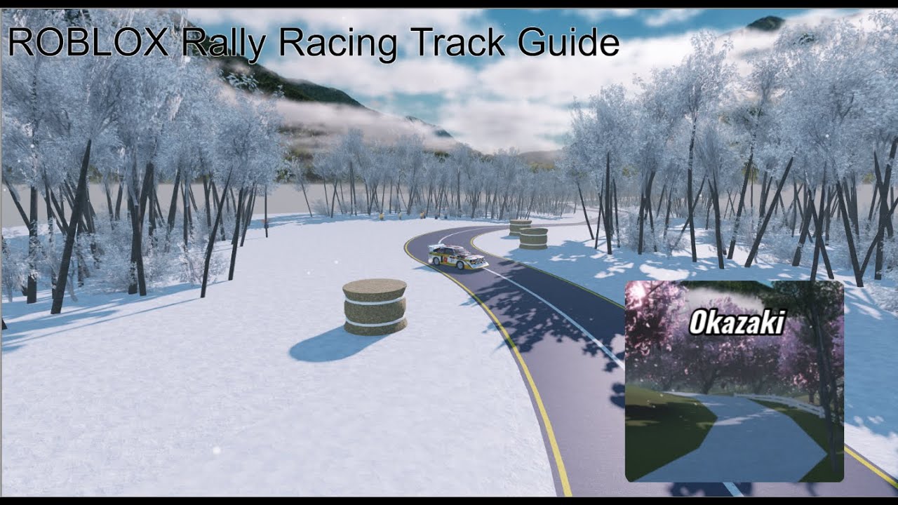 Roblox Rally Racing Okazaki walkthrough - YouTube
