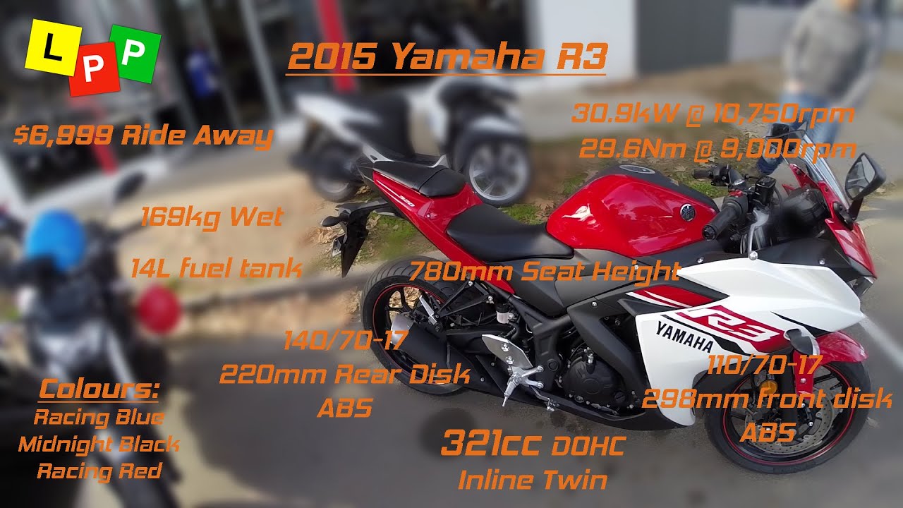 2015 Yamaha R3 Test Ride - YouTube