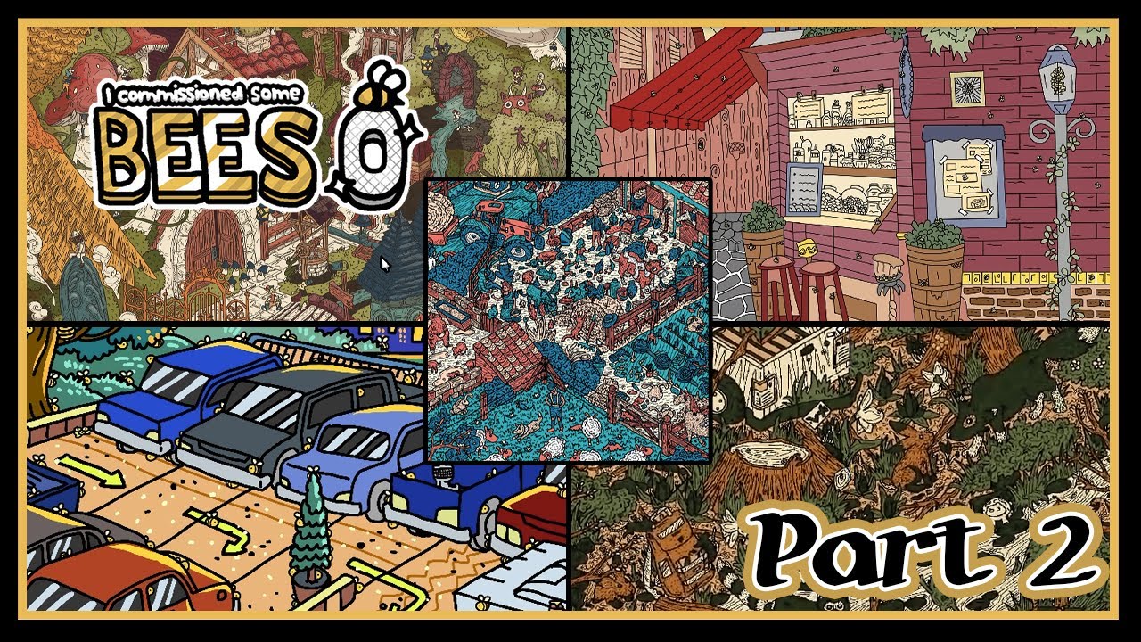 I commissioned some bees 0 | Relaxing Hidden Object Game | Part 2 - YouTube