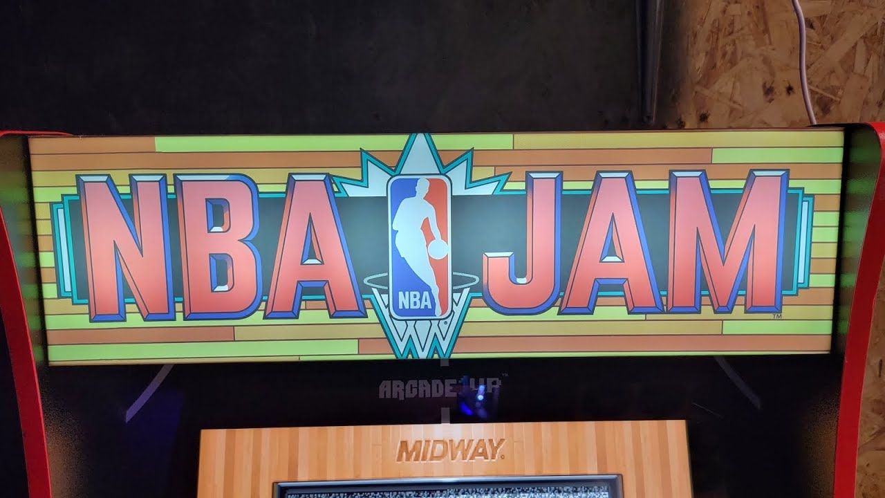 Arcade 1up Nba Jam!!! I am really Rusty.... - YouTube