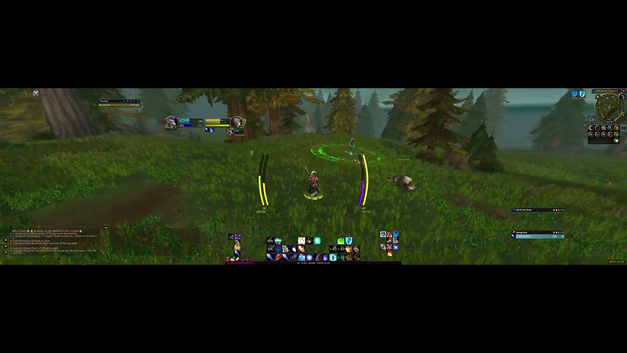 First Classic Mage World PVP Kill - YouTube