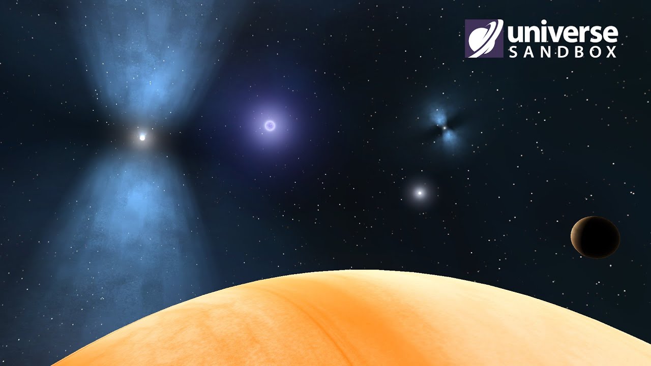 Quad Star System! Subscribers Solar System #137 Universe Sandbox (No ...