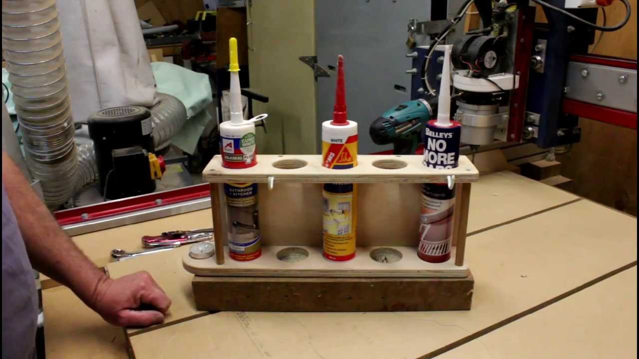 Mastic Tube holder - CNCnutz Episode 69 - YouTube