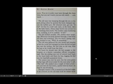 Maniac Magee-Ch.22 - YouTube