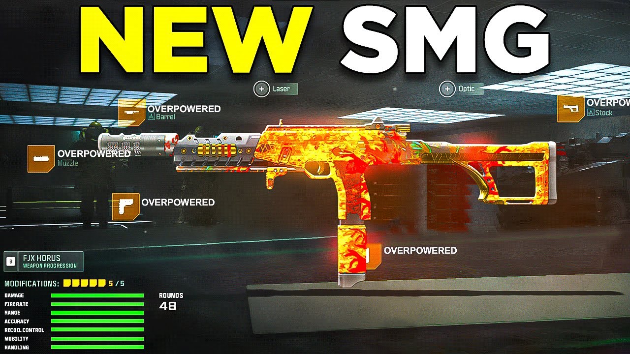 *NEW* FJX HORUS SMG is *META* On Rebirth Island 😍 (Best FJX HORUS Class ...