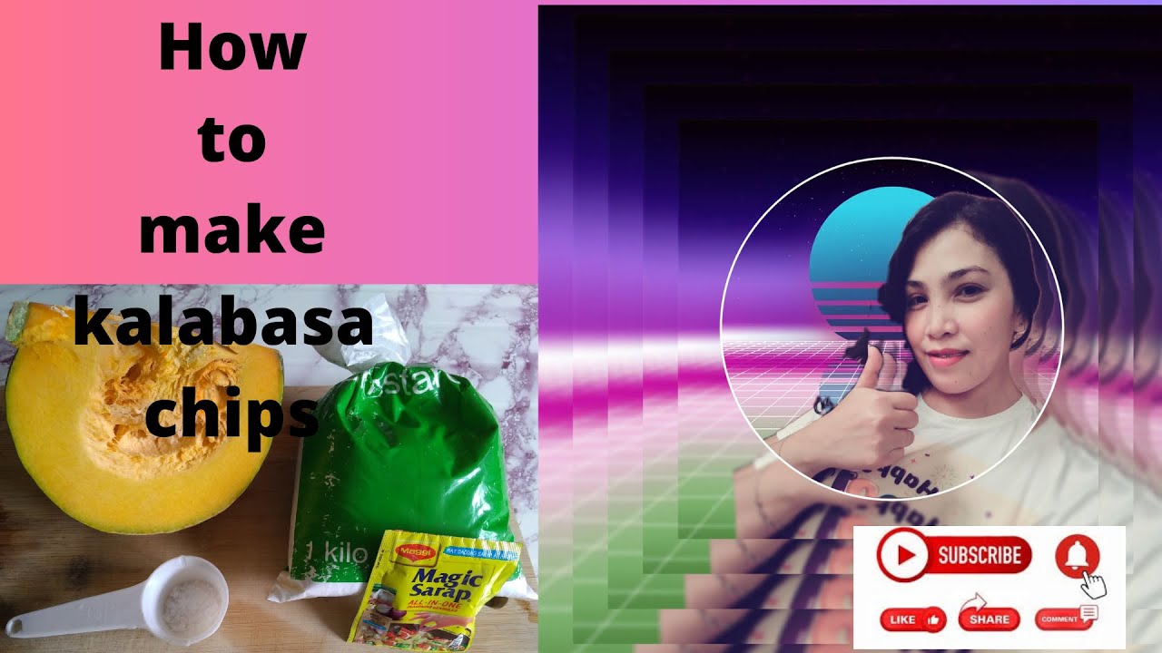 How to make kalabasa chips - YouTube