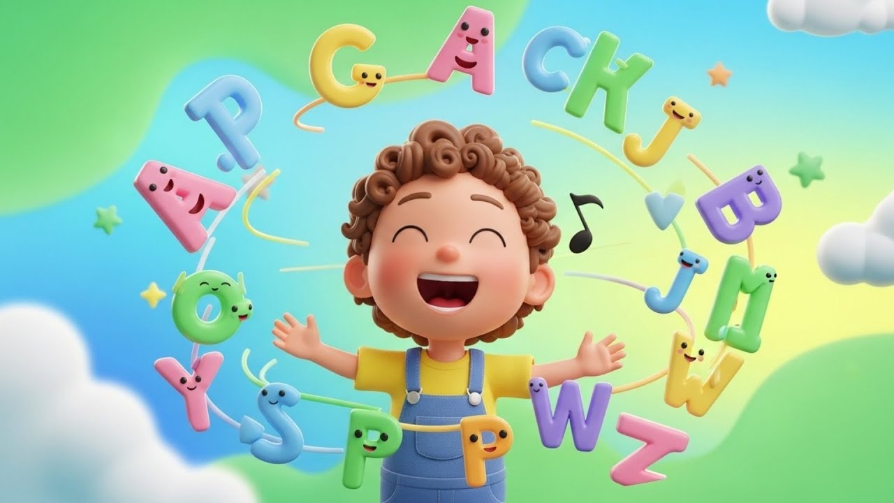 ABC Alphabet Song | Fun Learning for Kids | Educational Nursery Rhyme ...