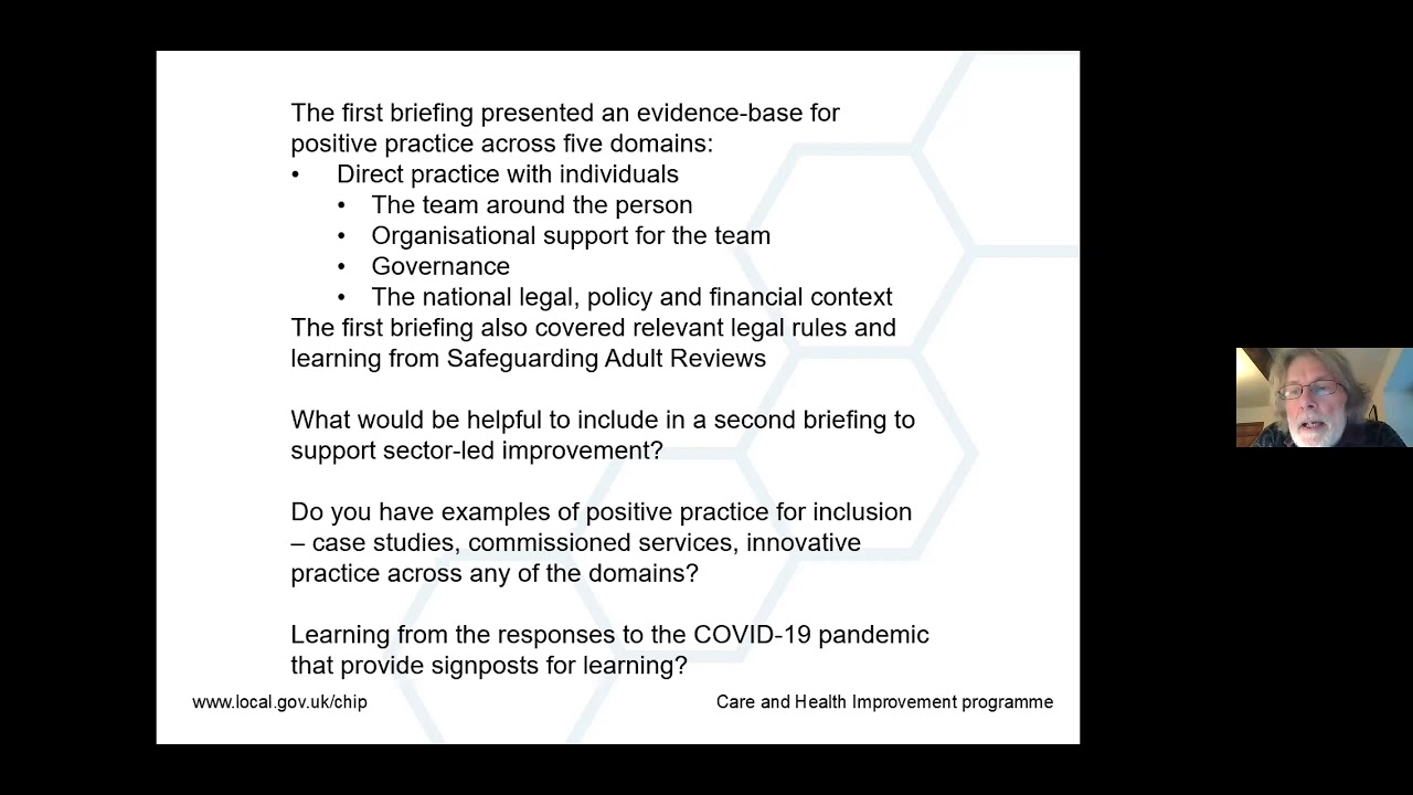 Webinar: Psychologically-informed reflective practice: safeguarding ...