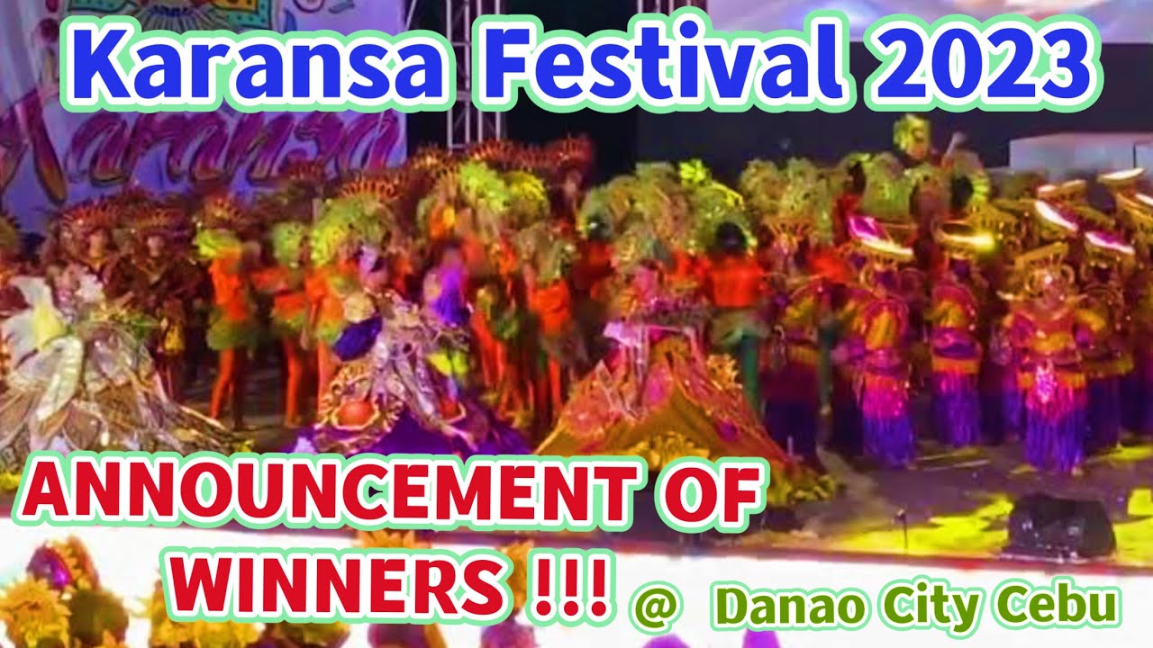 Karansa Festival 2023 Winner ANNOUNCEMENT OF WINNERS | Karansa 2023 ...
