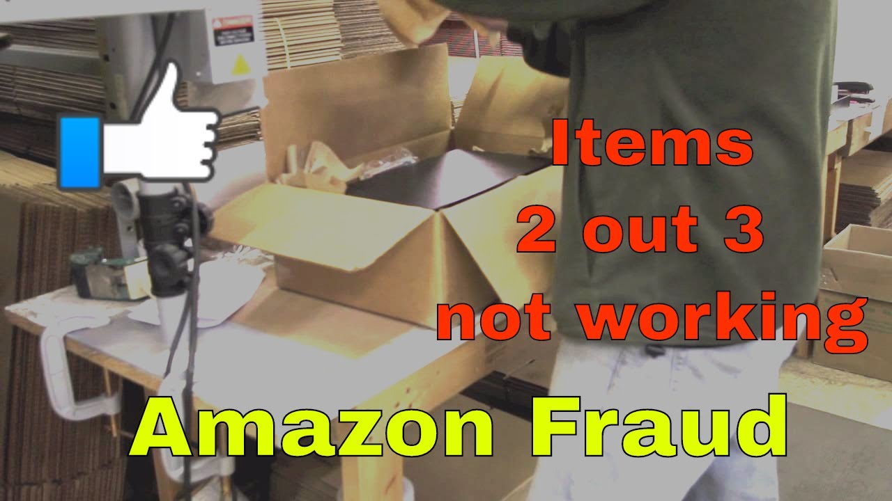 |Sellers or Amazon| Fraud on Amazon: 2 out 3 items ordered is not ...