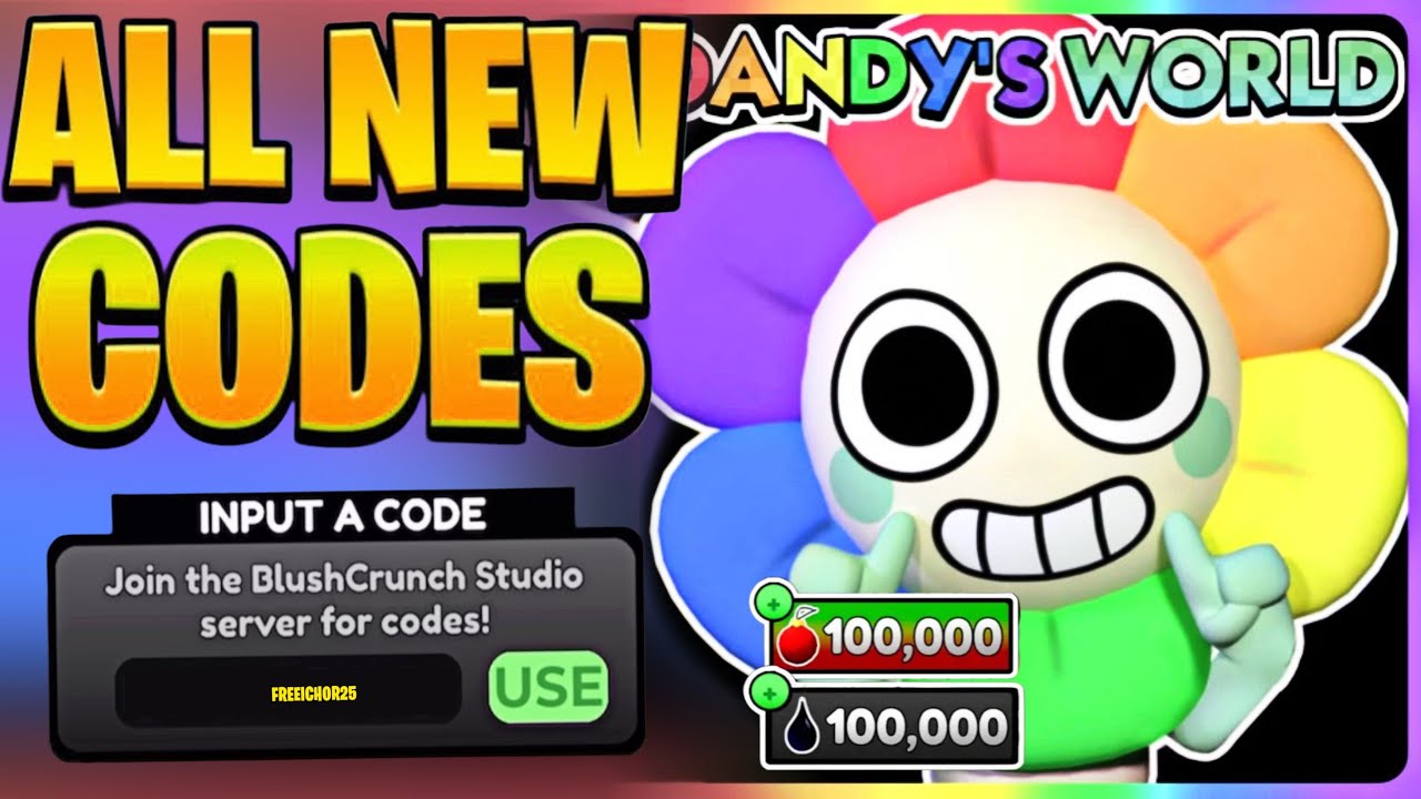 *NEW CODES* ROBLOX DANDY'S WORLD CODES 2025 | DANDY'S WORLD CODES ...