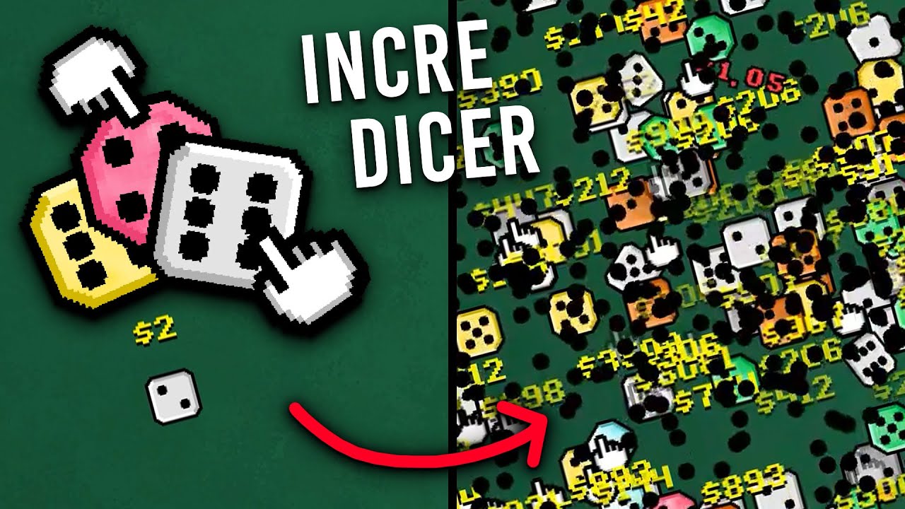 ROLLING A MILLION DICE BUT STARTING WITH ONE! - INCREDICER - YouTube