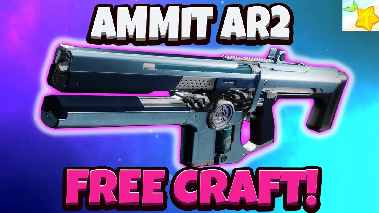 FREE CRAFTABLE AUTO AT THE ENCLAVE & ITS INCREDIBLE!!! Ammit AR2 PvP ...
