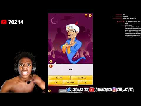 IShowSpeed gets a weird character on Akinator 😳… - YouTube