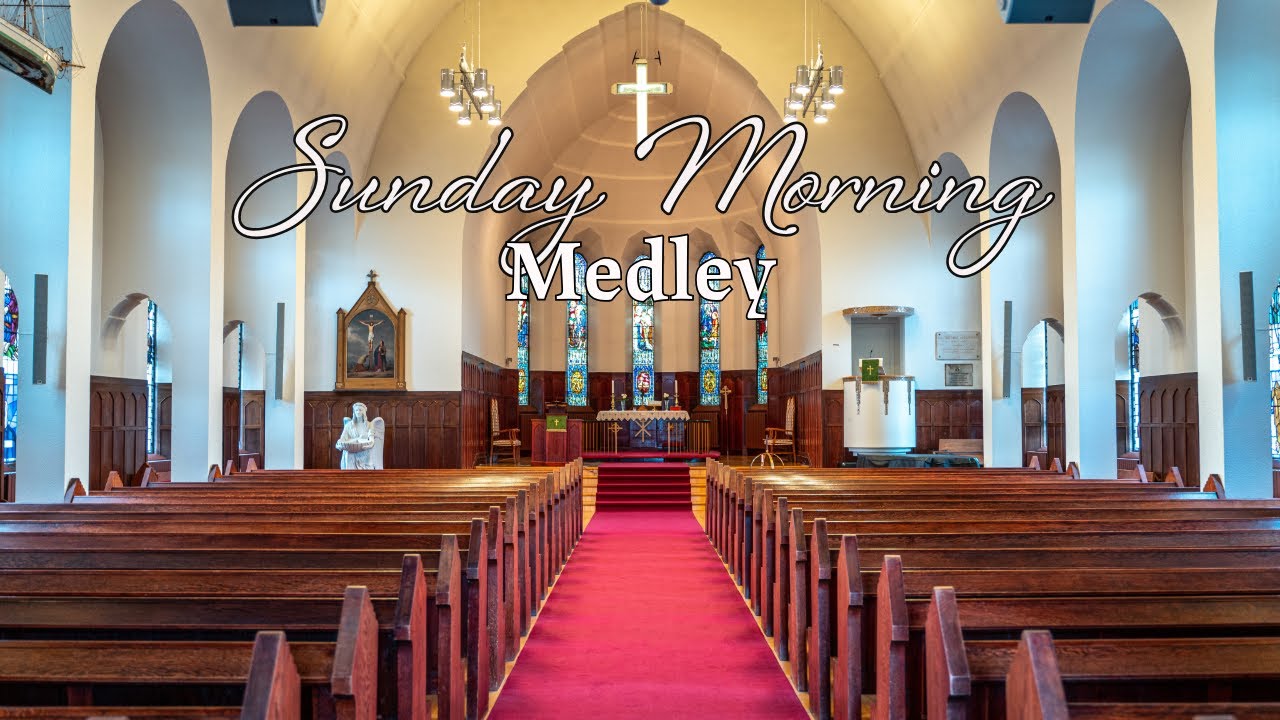 Sunday Morning Medley - Solo Piano (Christian Hymns) with Ambient ...