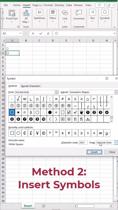 How to add Bullet Points in Excel | 60 Seconds Tutorial #shorts - YouTube