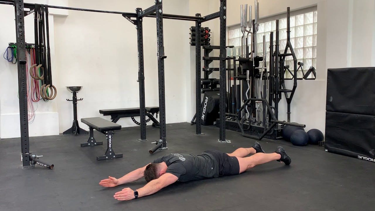 Prone shoulder CARs - YouTube
