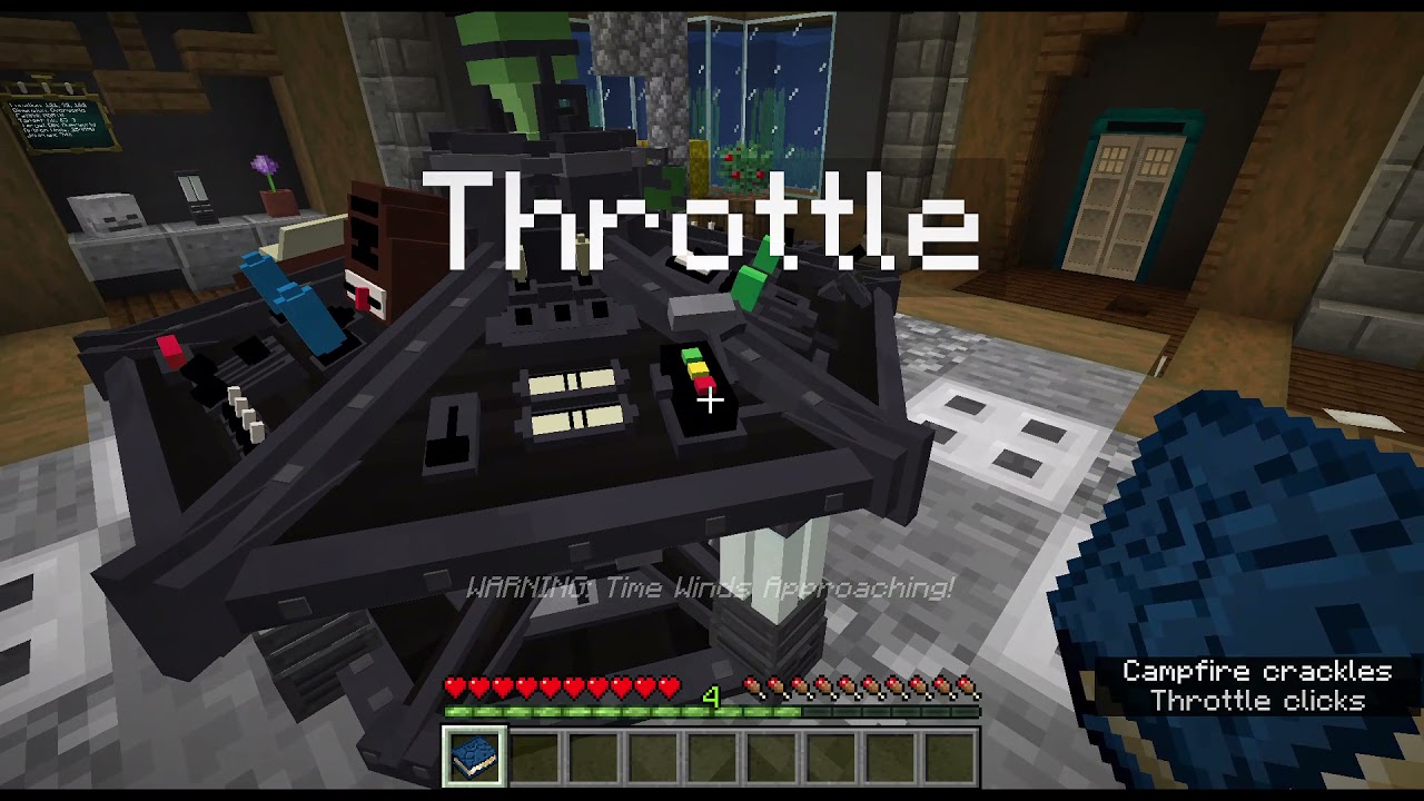 How to pilot the TARDIS in Minecraft (New Tardis Mod 1.16.5) - YouTube