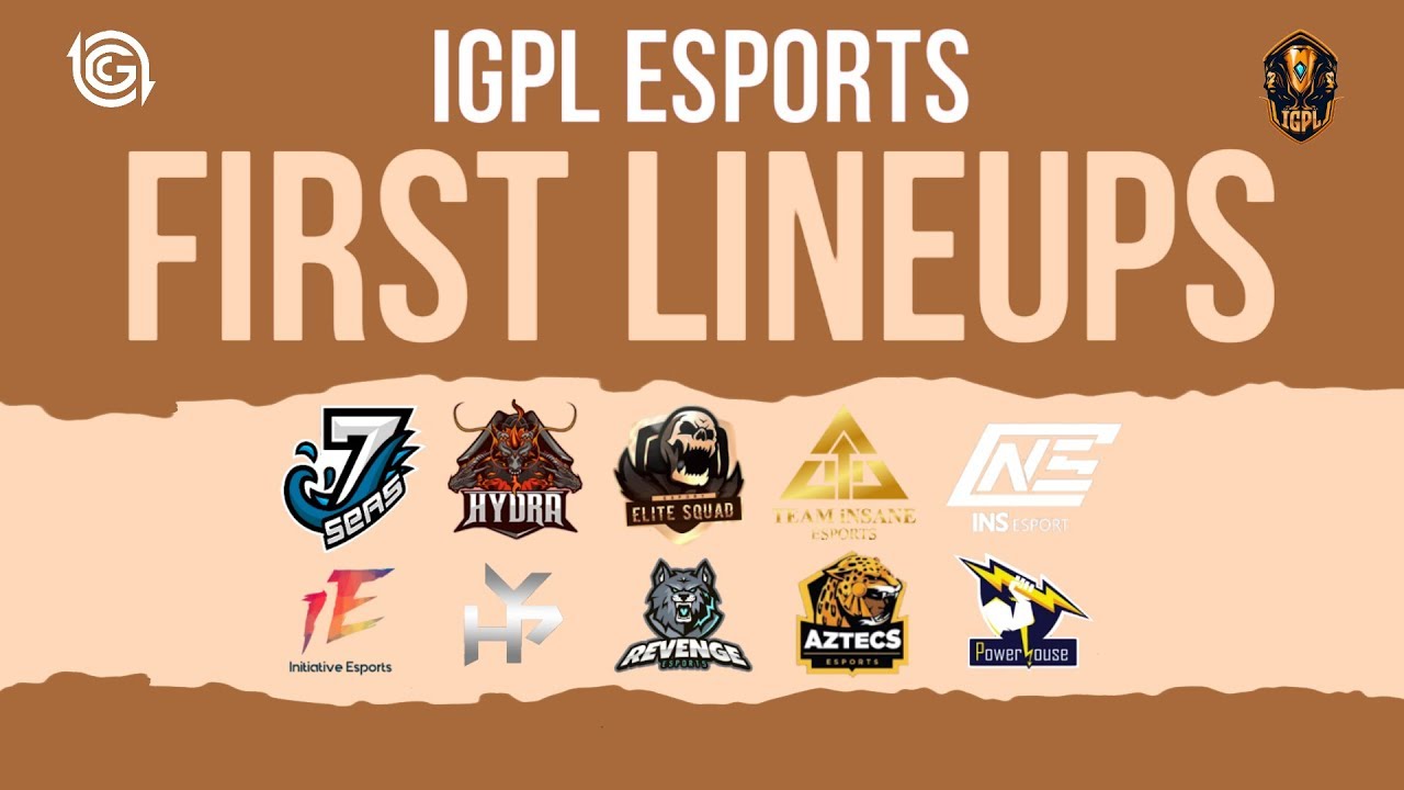 IGPL ESPORTS First Lineups | Ft. PH, IE, INS, HYDRA, REVENGE ESPORTS ...