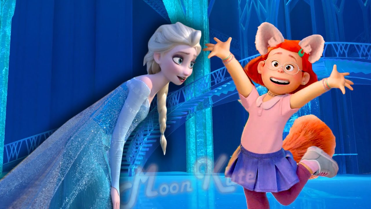 If Elsa meets Meilin lee Turning red ? - YouTube