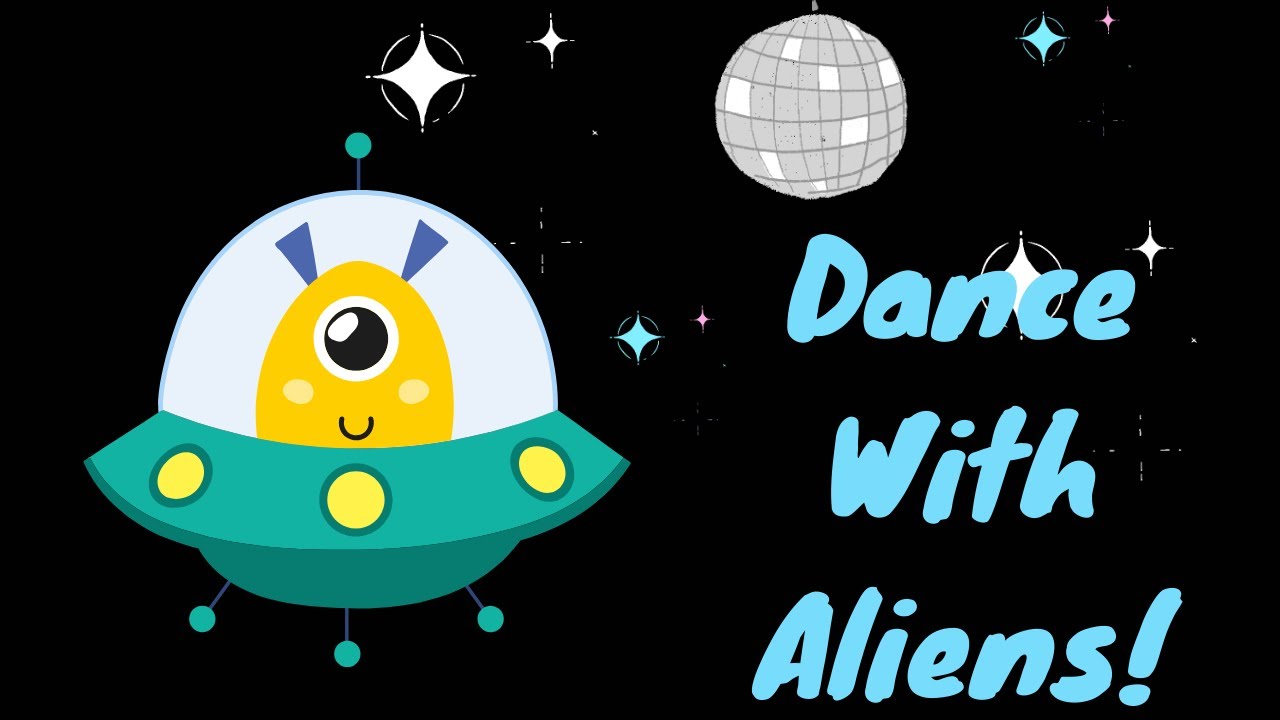 UFO and Aliens Dance Party! | Sensory Video for Babies | Giggleoomi ...