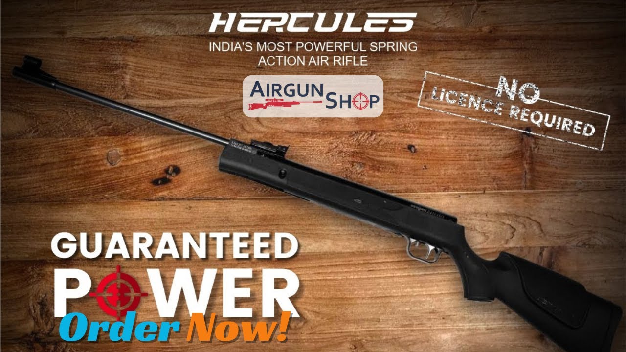 Camstar Sports Hercules Spring Piston Air Rifle | Made in India 🇮🇳 ...