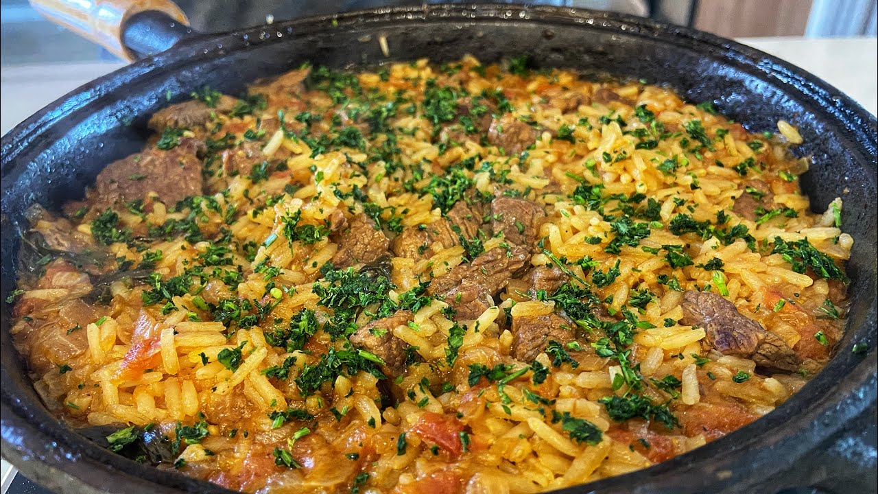 🥘 Faça o ARROZ CARRETEIRO GAÚCHO de forma SIMPLES E PRÁTICA! - YouTube