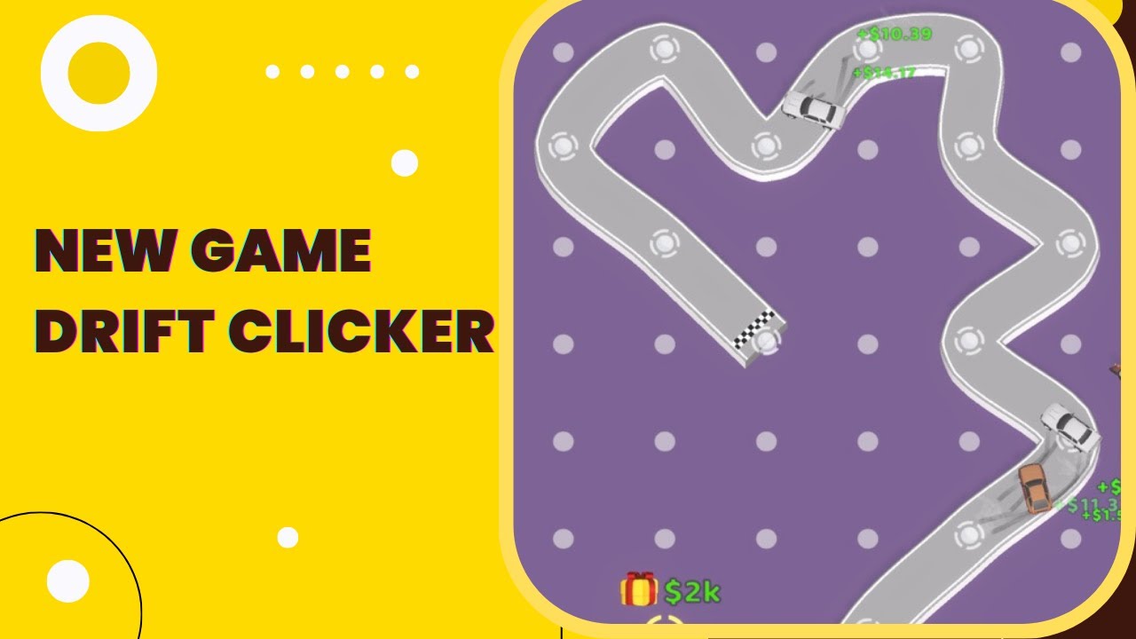 Drift Clicker - New Release - Hyper Hybrid Casual - Gameplay Walkthrough (iOS & Android) - YouTube