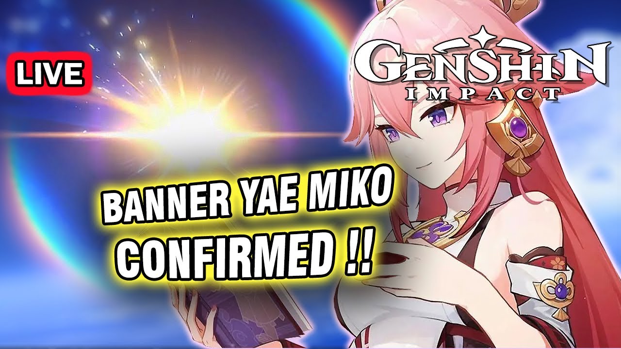 BANNER YAE MIKO CONFIRMED | Genshin Impact Indonesia Update 2.5 SEGERA ...