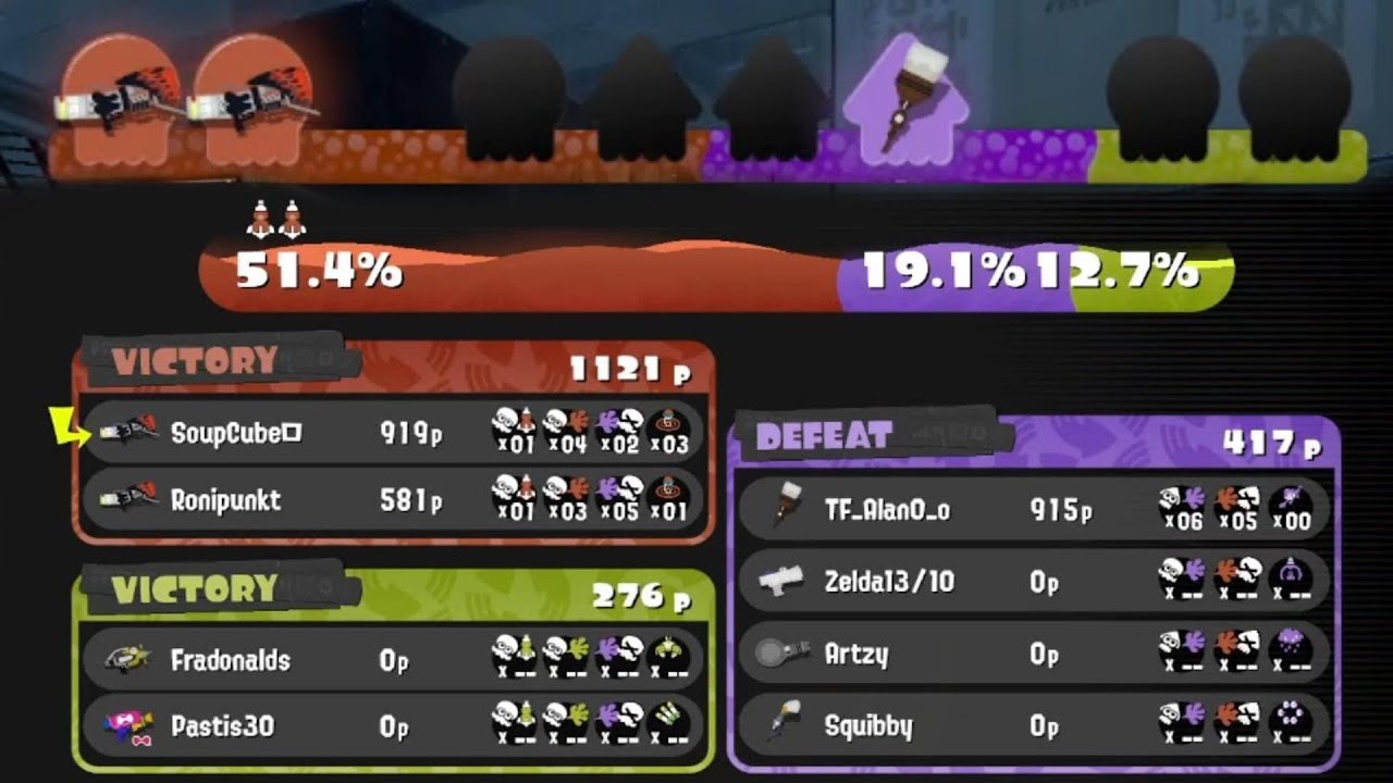 When Fate wants you to win - Splatoon 3 - Splatfest - YouTube