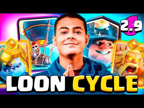 Top ladder gameplay with 2.9 loon cycle
