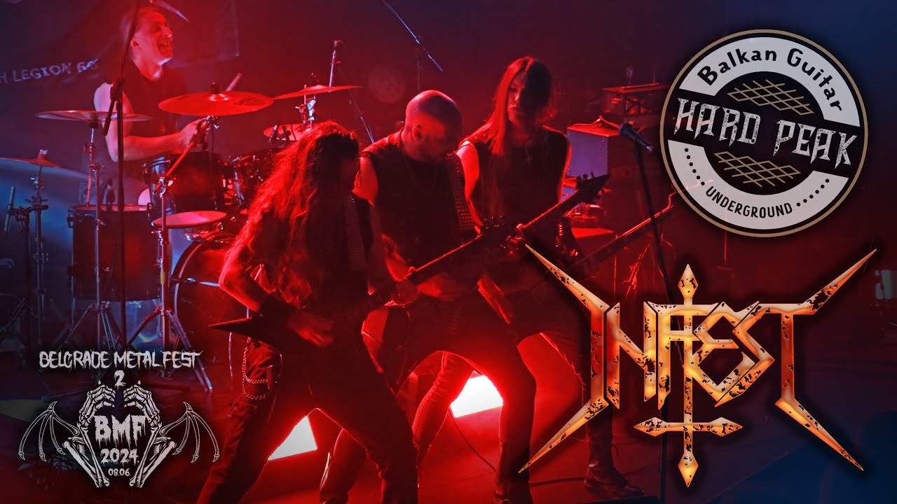 INFEST - Of Everlasting Hate / Belgrade Metal Fest 2 / 8.6.2024. / HARD ...