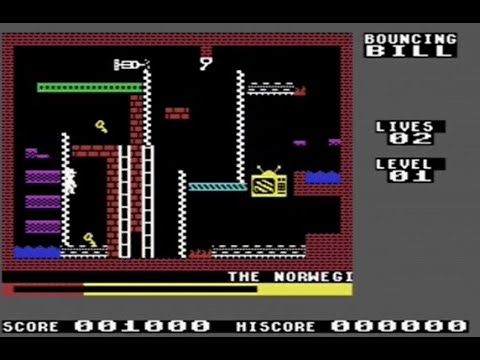 Bouncing Bill [C64] - YouTube