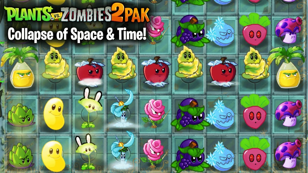 PvZ 2 PAK Collapse of Space & Time (Part 3) | Solar Sage, Magic Rose ...