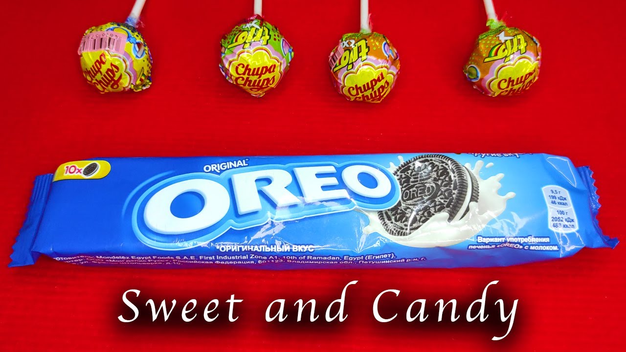 OREO Opening | ASMR | Candy and Lollipop | Satisfying and relaxing ...