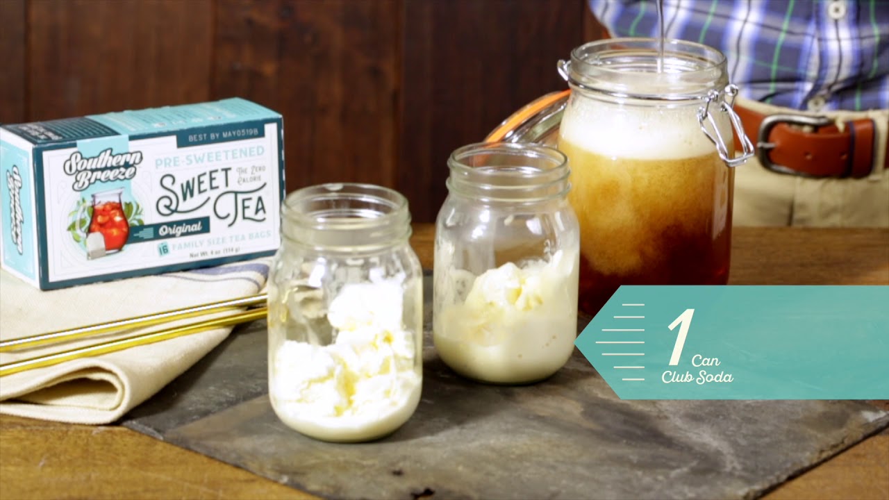 Sweet Tea Float Recipe - YouTube