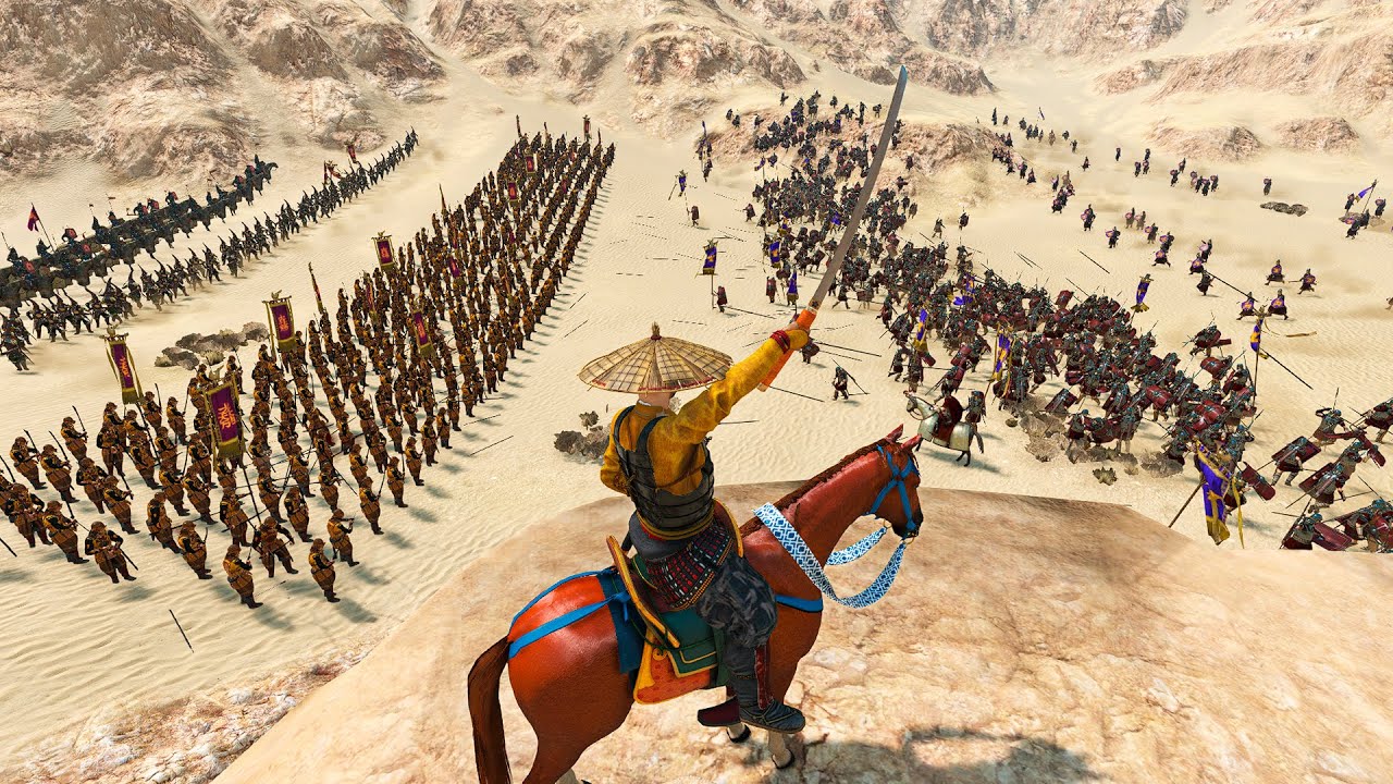 1000 Samurai vs 1000 Roman Legionaries — Battle for the Desert Sands ...